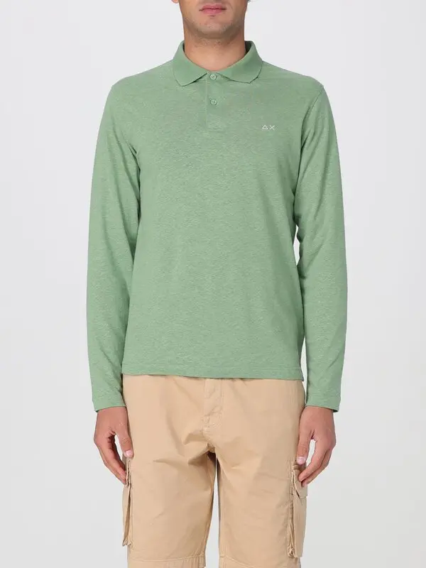SUN 68 Polo Shirt - Sage