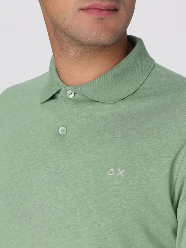 SUN 68 Polo Shirt - Sage