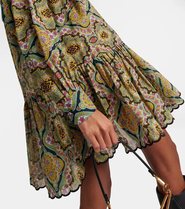 Etro Printed Cotton Shirt Dress - Multicoloured