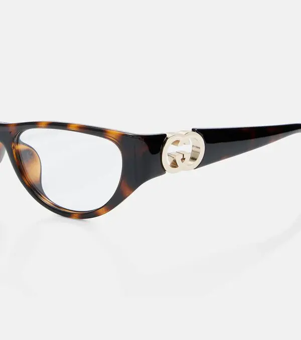 Gucci Interlocking G Cat-eye Glasses