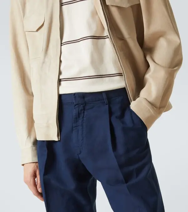 SLOWEAR Linen And Cotton Chinos