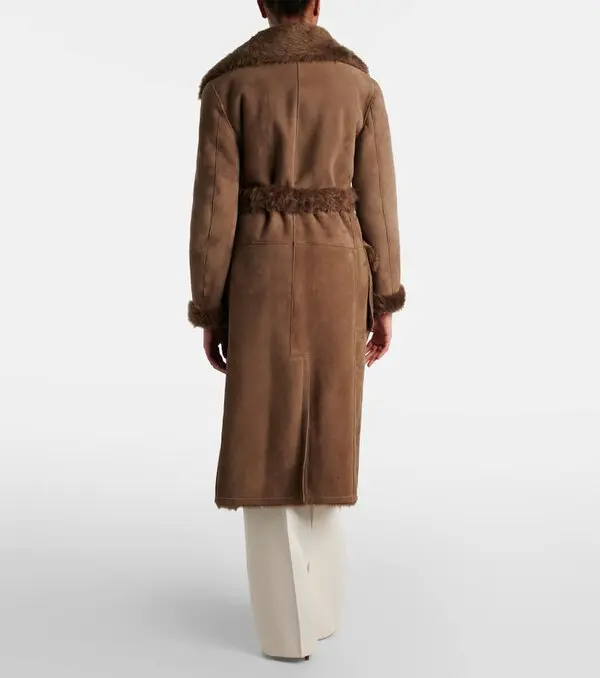 Ralph Lauren Wilmer Reversible Shearling Coat