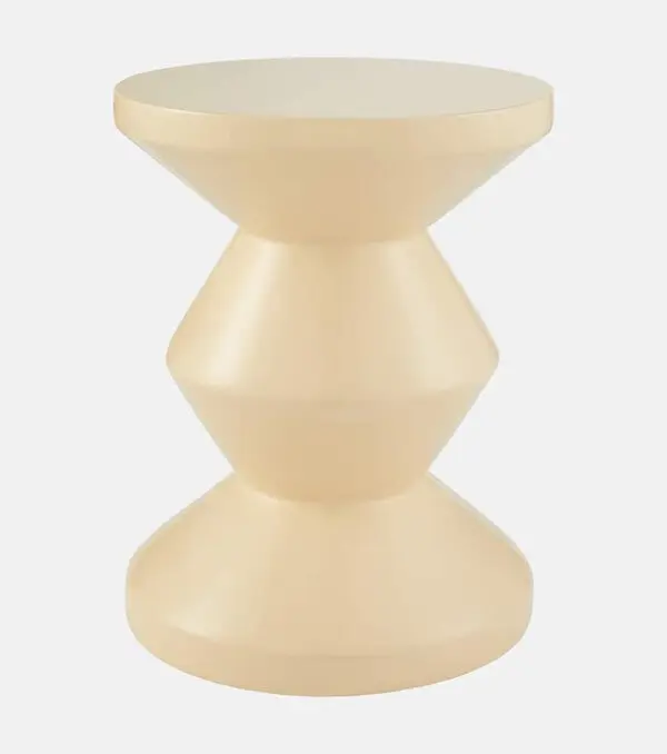 POLSPOTTEN Zig Zag Stool - Beige