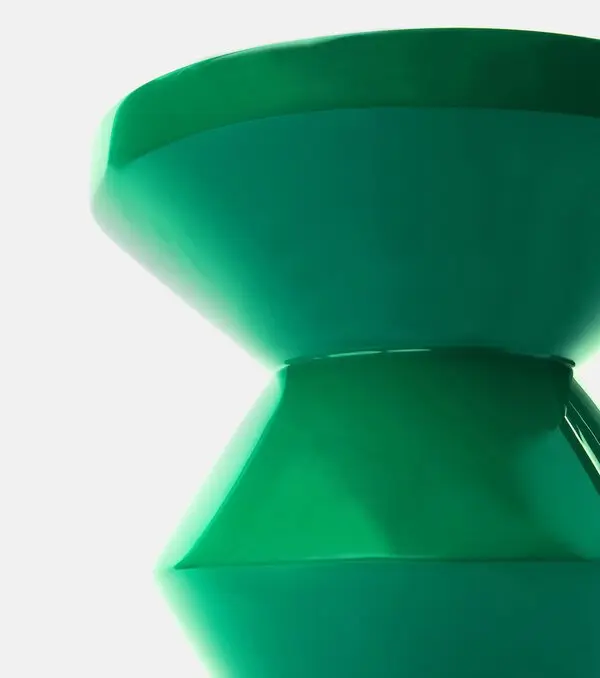 POLSPOTTEN Zig Zag Stool - Green