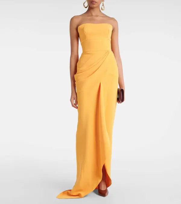 maticevski orange dress Ulysses gown in orange - Maticevski