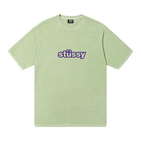 StÜssy Thick Pigment Dyed Tee 'sage