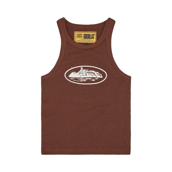 CORTEIZ Alcatraz Tank Top - Brown