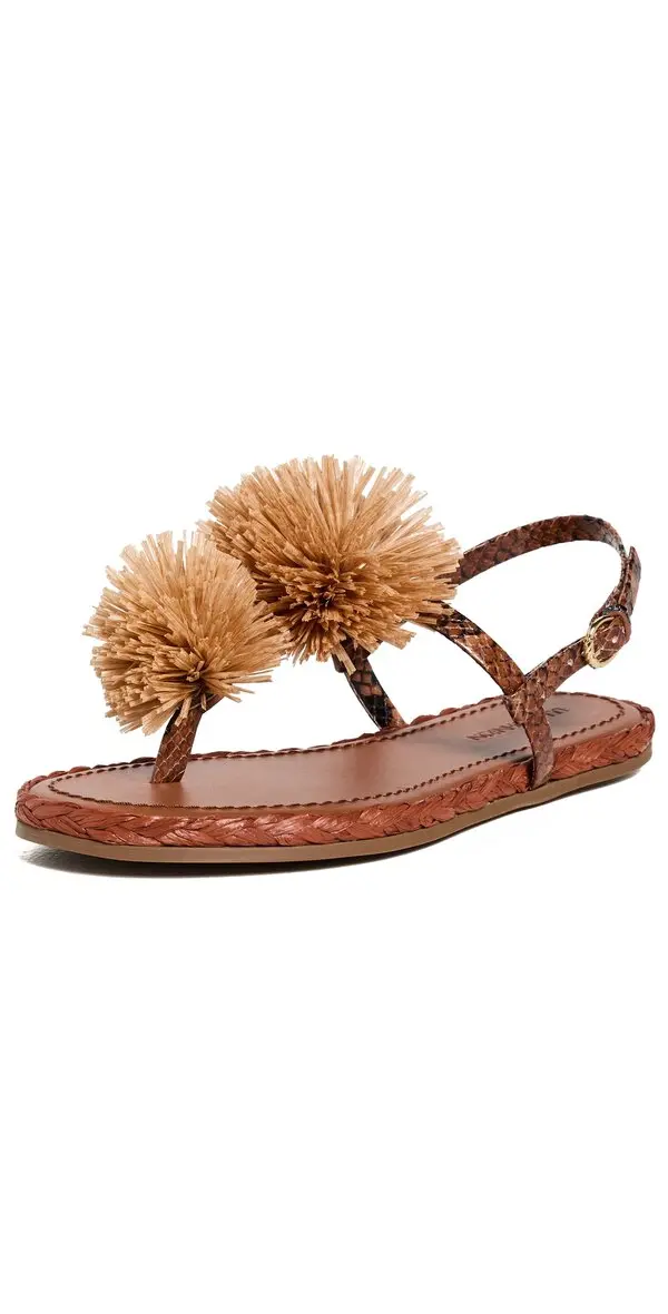 Ulla Johnson Ingrid Espadrille Sandals - Rust Copper