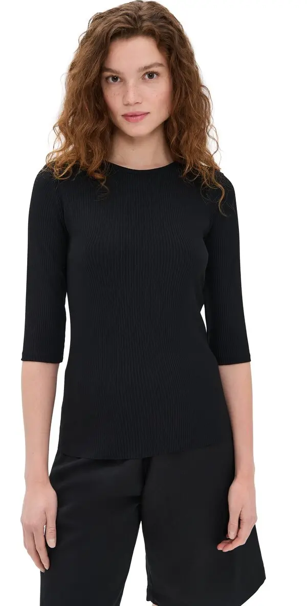 Vince Elbow Sleeve Crew Tee