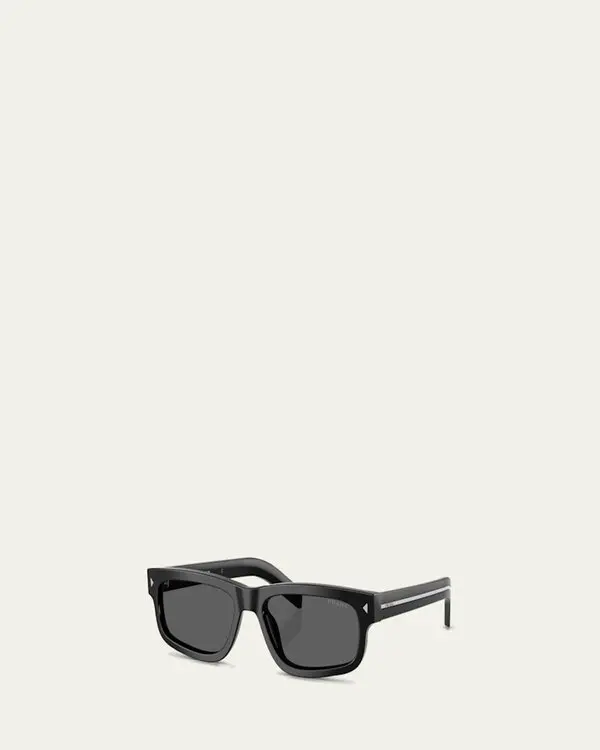 Prada Pr B11s Rectangle Sunglasses
