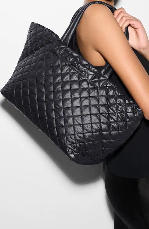 Mz Wallace Medium Metro City Tote - Black
