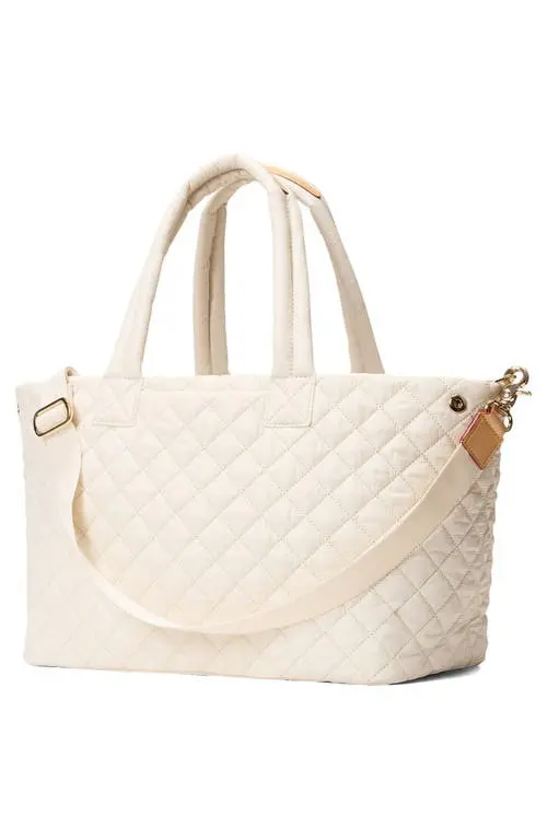 Mz Wallace Medium Metro City Tote - Sandshell