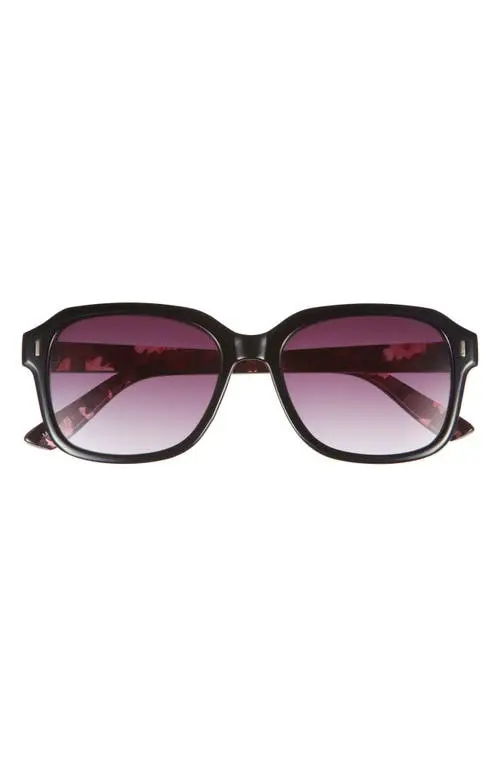 Bp. Gradient Square Frame Sunglasses - Black Tort