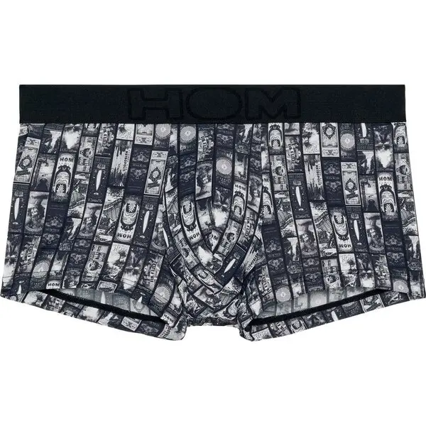 HOM Rockcity Trunk - Dark Grey Print
