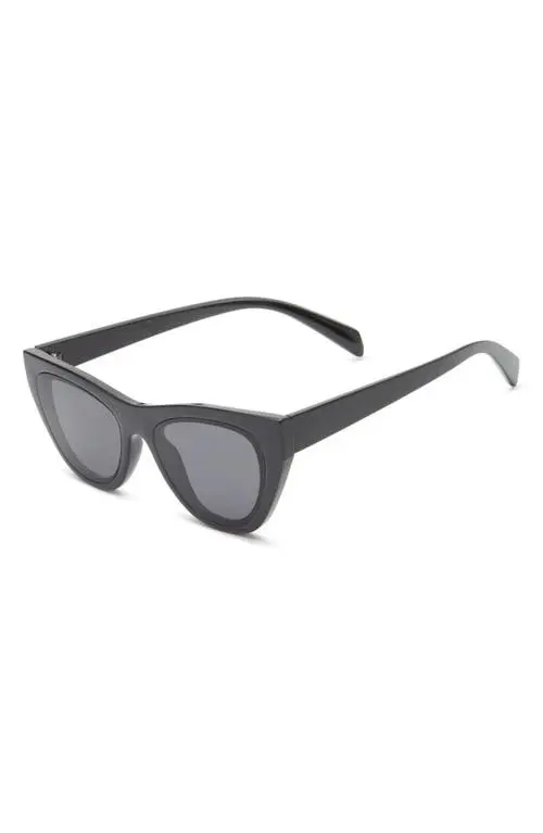 Bp. Flat Front Cat Eye Sunglasses - Black