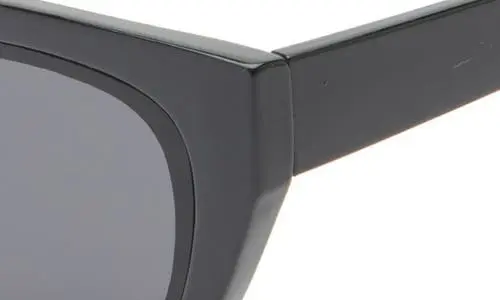 Bp. Flat Front Cat Eye Sunglasses - Black