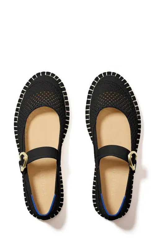 Rothy's Espadrille Mary Jane - Black