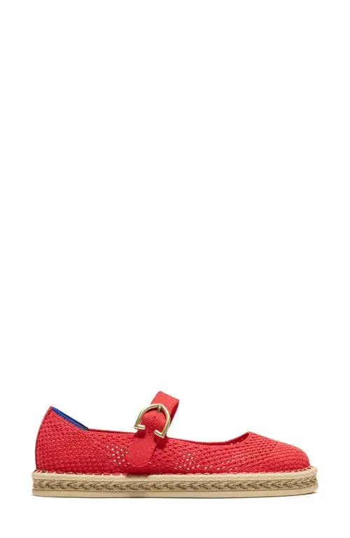Rothy's Espadrille Mary Jane - Red Hot