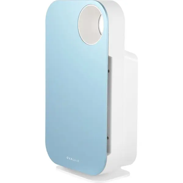 OVAL AIR 3-stage True Hepa Air Purifier - Crescent Beach Blue