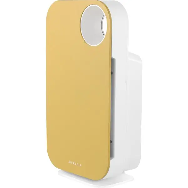 OVAL AIR 3-stage True Hepa Air Purifier - Vintage Buttercup Yellow
