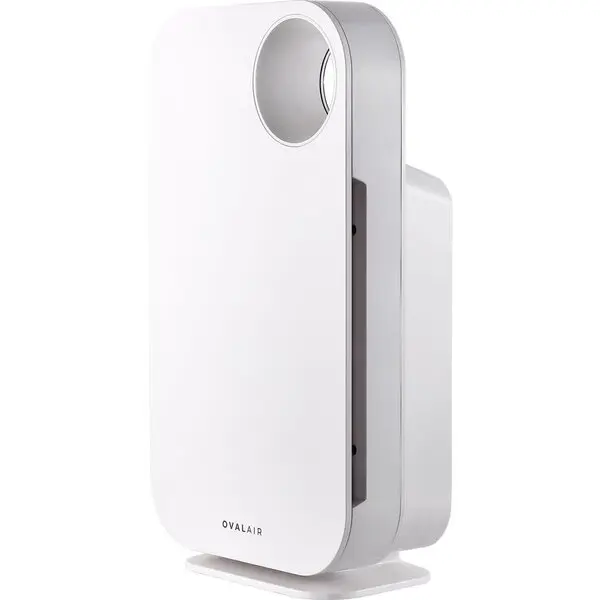 OVAL AIR 3-stage True Hepa Air Purifier - White
