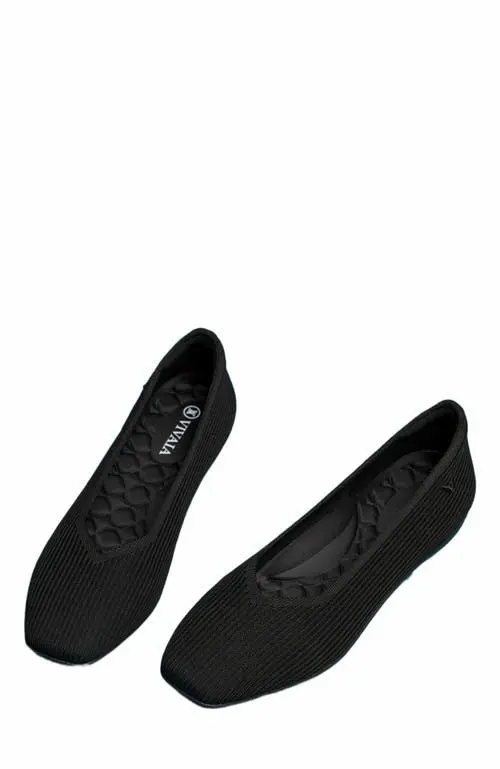 Vivaia Margot Lightweight Square-toe V-cut Flats