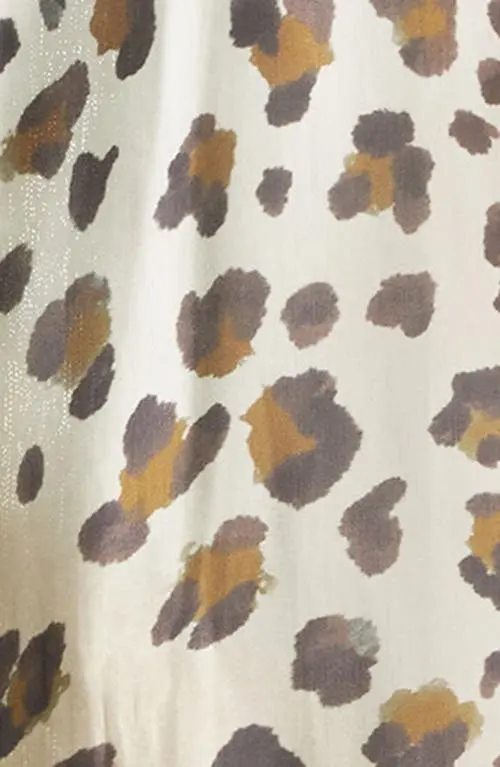 Kobi Halperin Ombré Metallic Animal Print Blazer