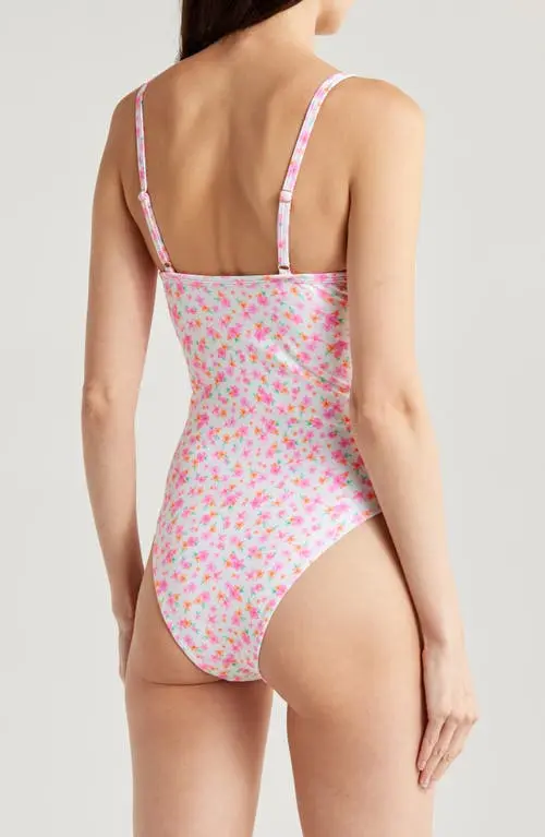 KULANI KINIS Double Ruffle Underwire One-piece Swimsuit