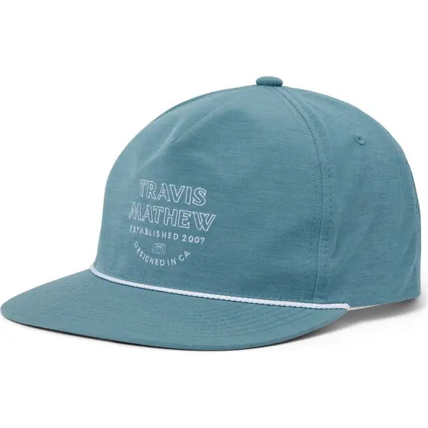 Travis Mathew Hidden Agenda Baseball Cap - Captains Blue