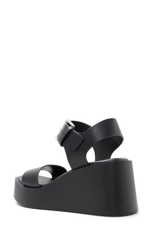 CALL IT SPRING BY ALDO Call It Spring Merisa Platform Wedge Sandal - Open Black