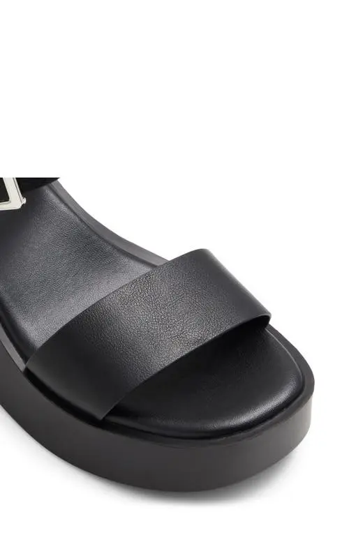 CALL IT SPRING BY ALDO Call It Spring Merisa Platform Wedge Sandal - Open Black