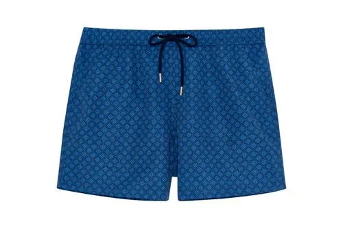 HOM Hendaye Beach Boxer - Blue Print