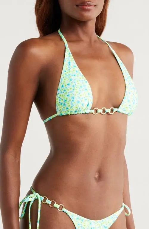 KULANI KINIS Ring Halter Bikini Top
