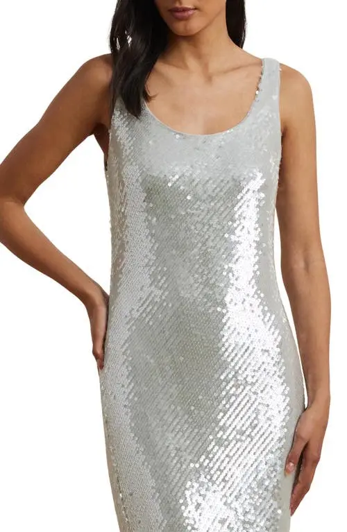 Ralph Lauren Sequin Column Gown