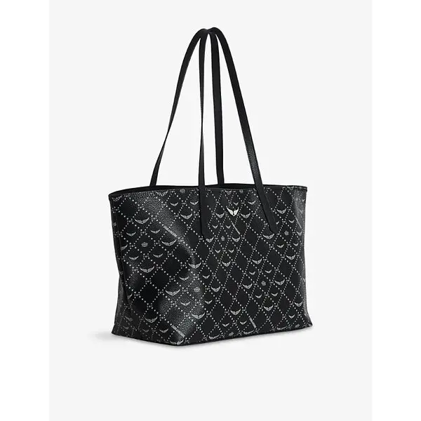 Zadig&Voltaire Z Shopper Monogram Tote Bag - Noir
