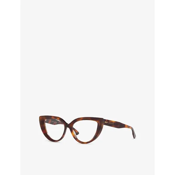Gucci Gg1530o Cat-eye Frame Acetate Eyeglasses
