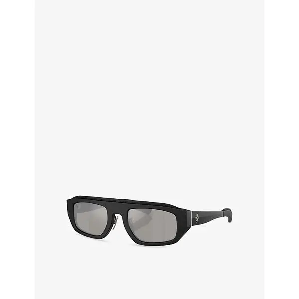 FERRARI Fh2010q Pillow-frame Sunglasses - Black