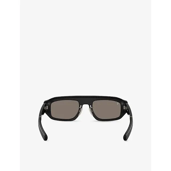 FERRARI Fh2010q Pillow-frame Sunglasses - Black