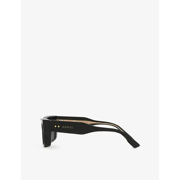 Gucci Gg1529s Square-frame Sunglasses - Black