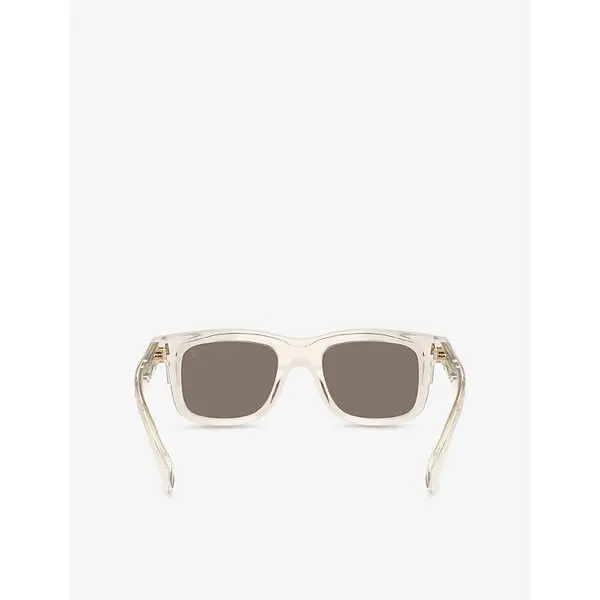 Moncler Me6004 Claro Square-frame Sunglasses - White