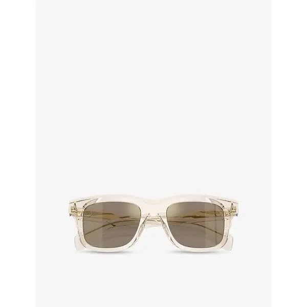 Moncler Me6004 Claro Square-frame Sunglasses - White