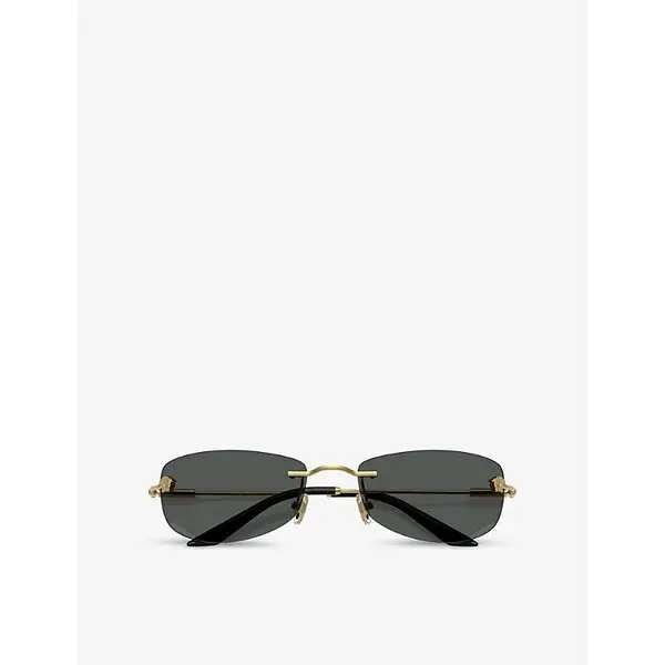 Versace Ve2279 Rectangle-frame Sunglasses