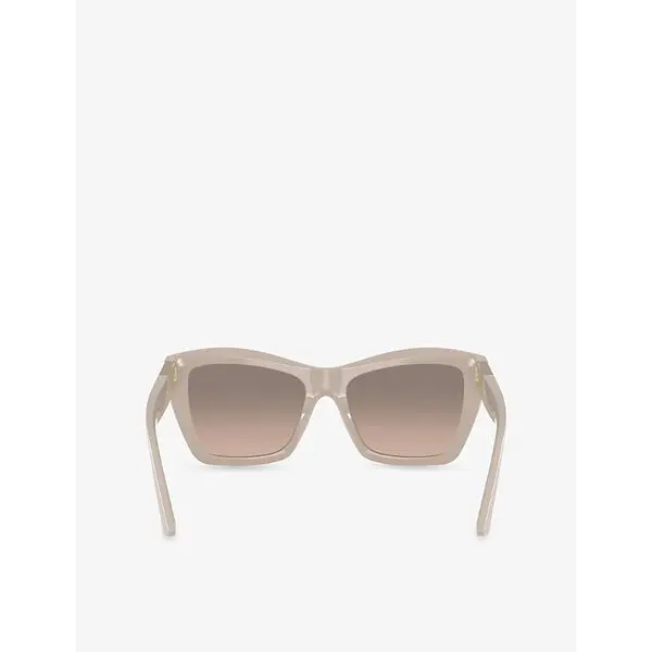 JIMMY CHOO Jc5031 Cat-eye-frame Acetate Sunglasses - Grey