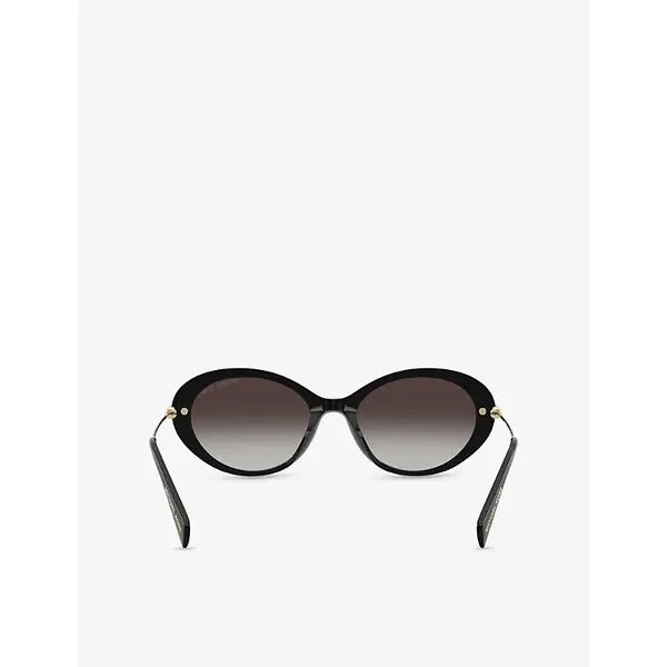 Michael Kors Rockaway Round-frame Sunglasses - Black