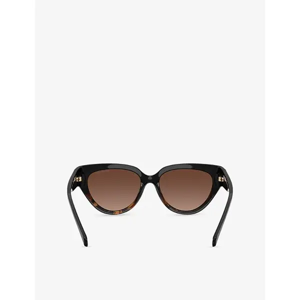 Michael Kors Boca Raton Cat-eye Sunglasses - Brown