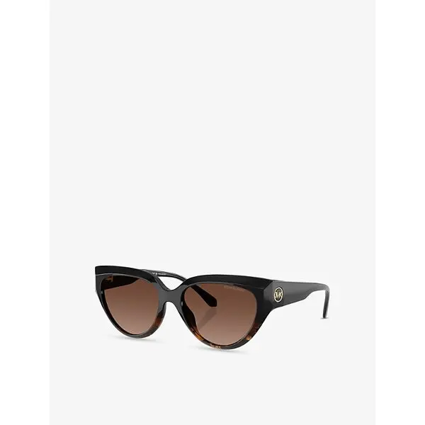 Michael Kors Boca Raton Cat-eye Sunglasses - Brown