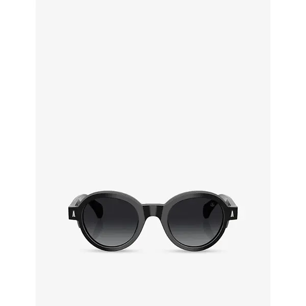 Moncler Rondosa Round-frame Sunglasses - Black