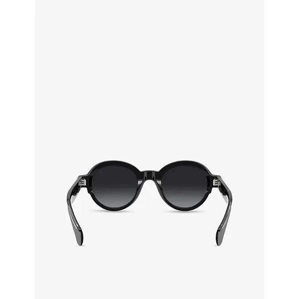 Moncler Rondosa Round-frame Sunglasses - Black