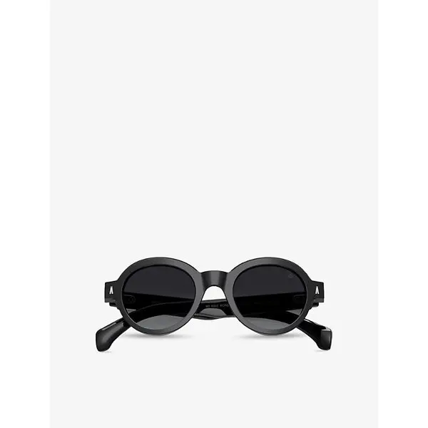 Moncler Rondosa Round-frame Sunglasses - Black