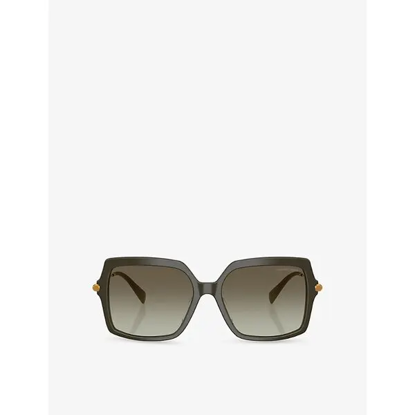 Michael Kors Square-frame Acetate Sunglasses - Green